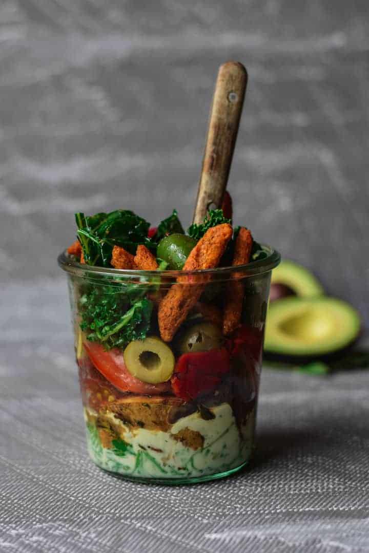 The best on-the-go salad- perfect for you and your family! (30 minutes)