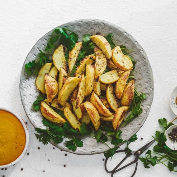 Homemade Vegan Curry Chips | FoodByMria