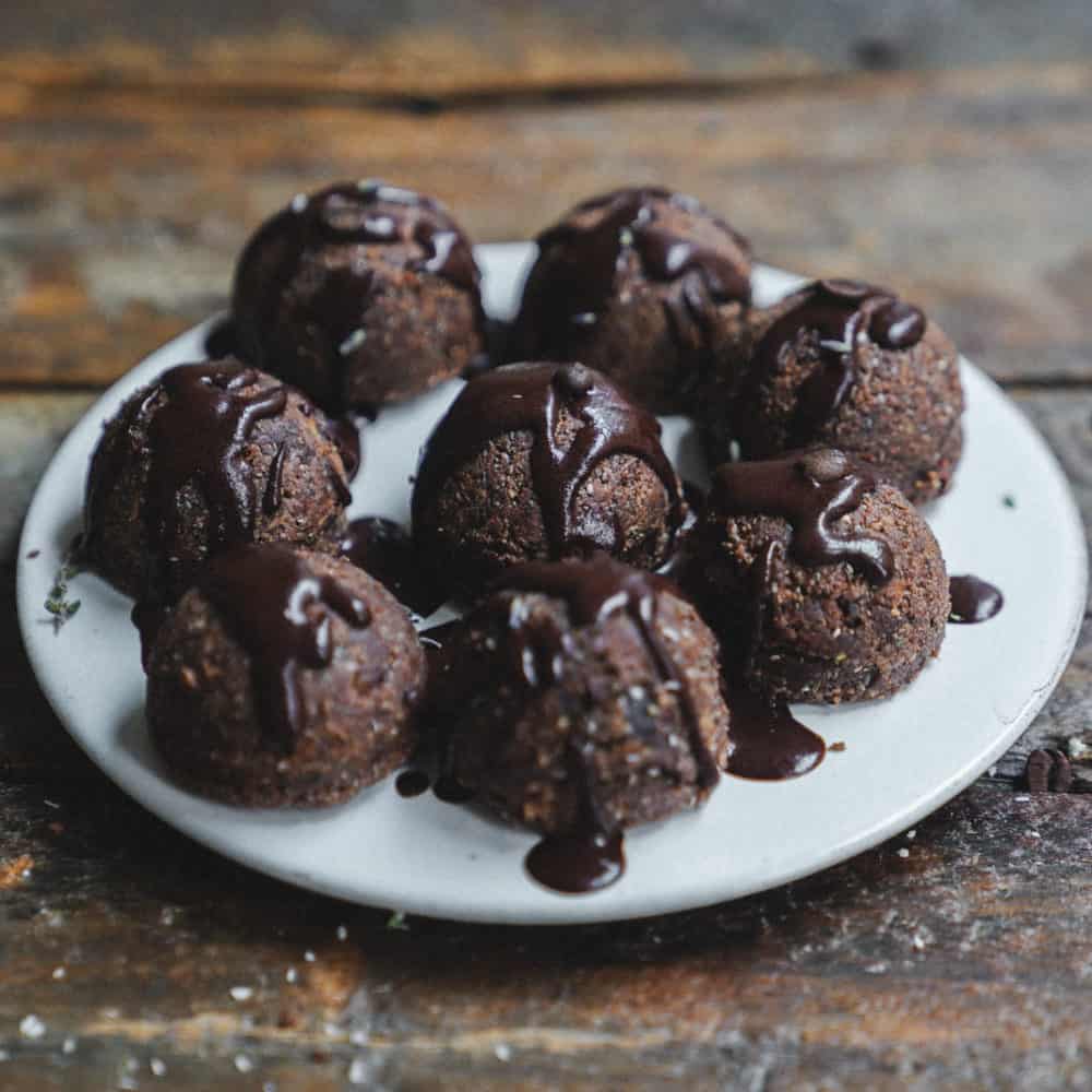 Energizing Espresso Cacao Snack Bites - FoodByMaria