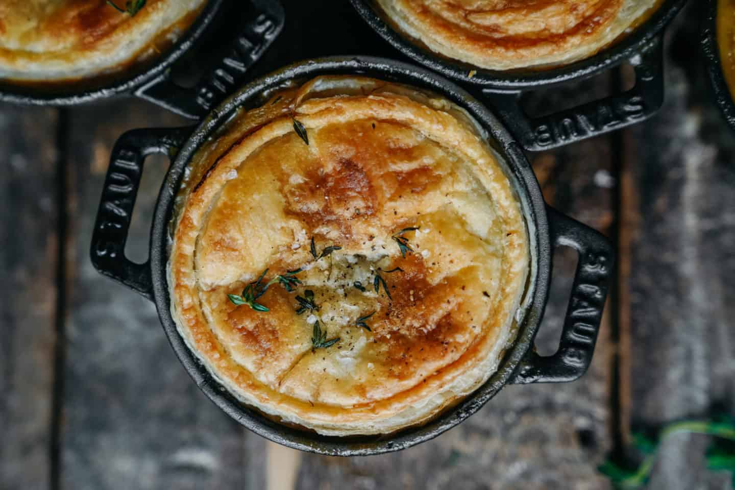 The Best & Simple Vegan Cream of Mushroom Pot Pie