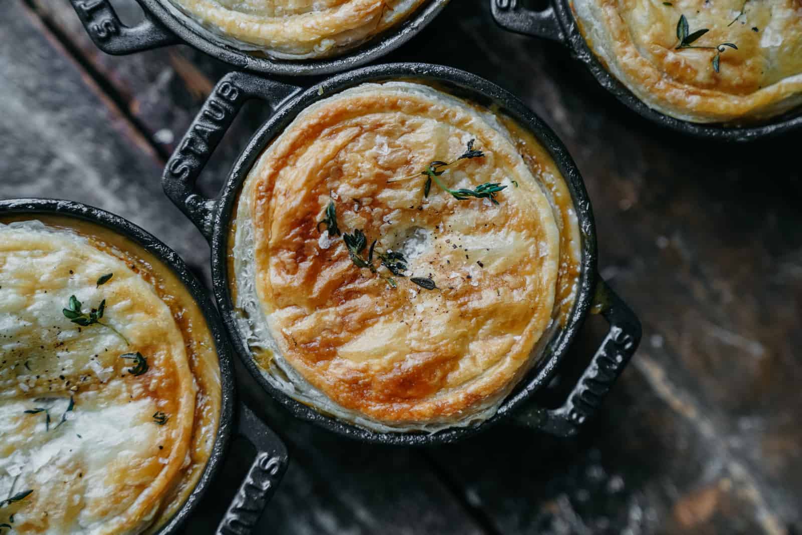 Cream of Mushroom Pot Pie [vegan friendly]