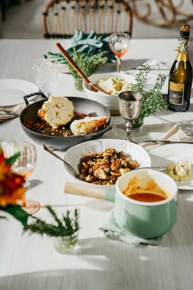 Roasted Brussels Sprouts with Garlic