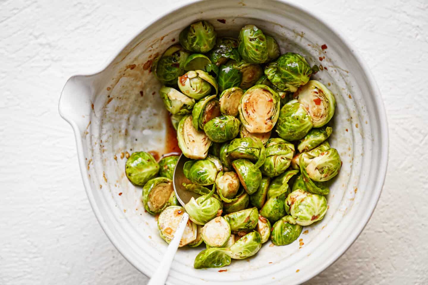 Roasted Brussels Sprouts with Garlic