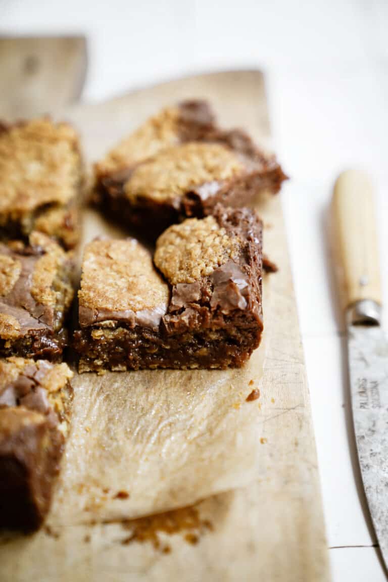 Oatmeal Fudge Bars | FoodByMaria Recipes