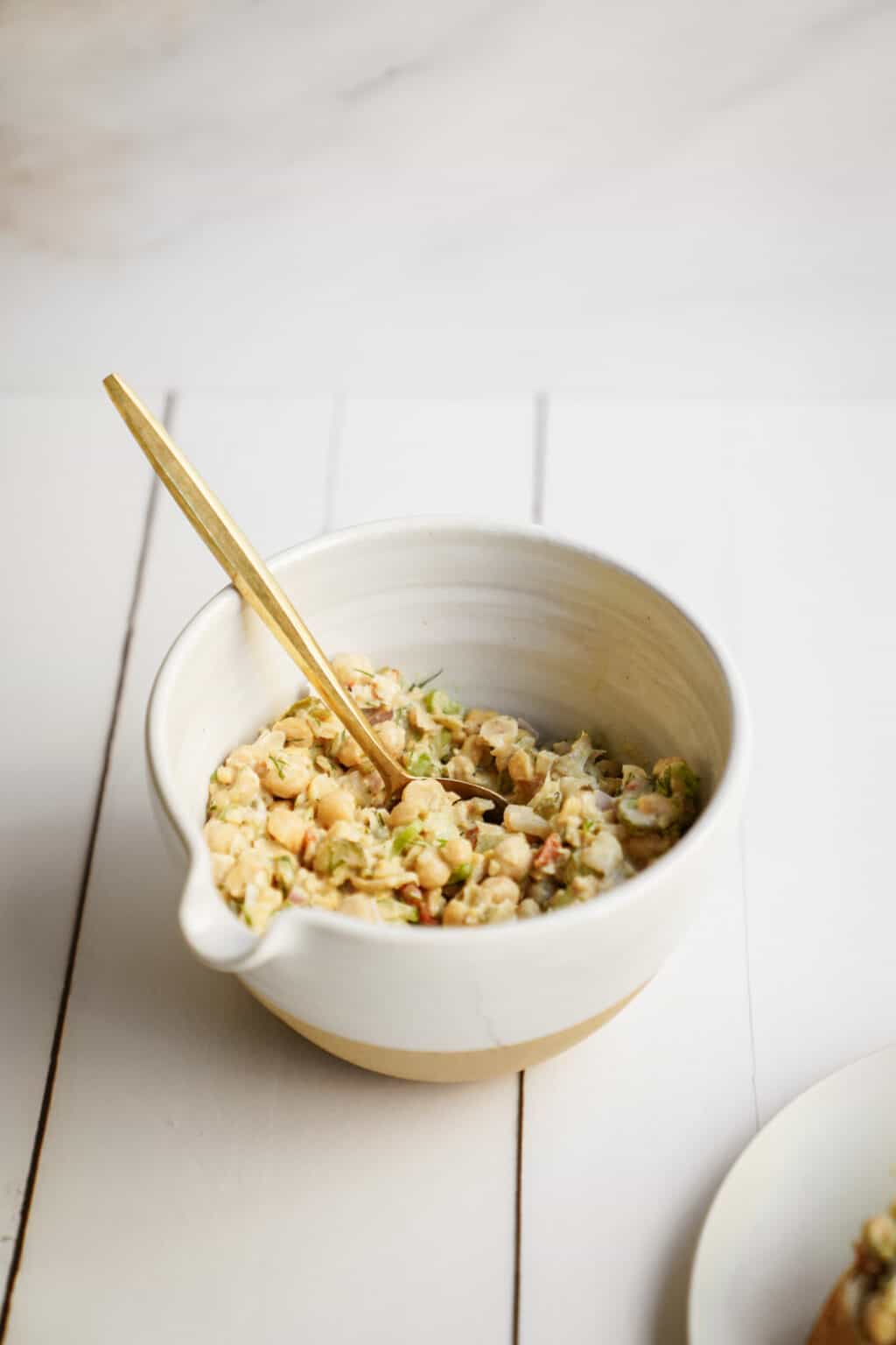 Mashed Chickpea Salad