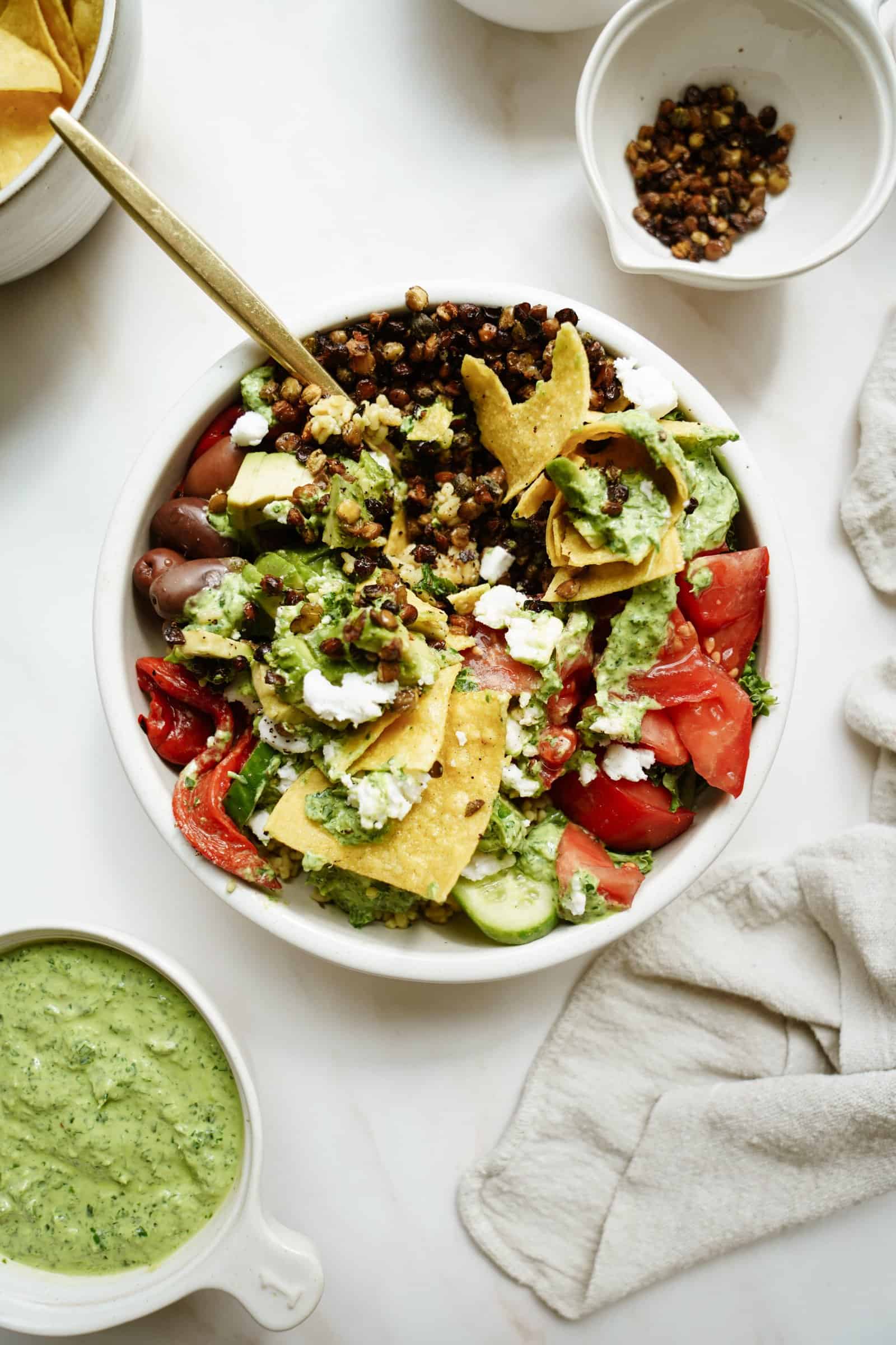 Mediterranean Rice Bowl | FoodByMaria Recipes