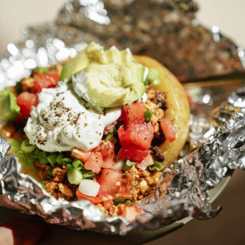 High Protein Baked Potato