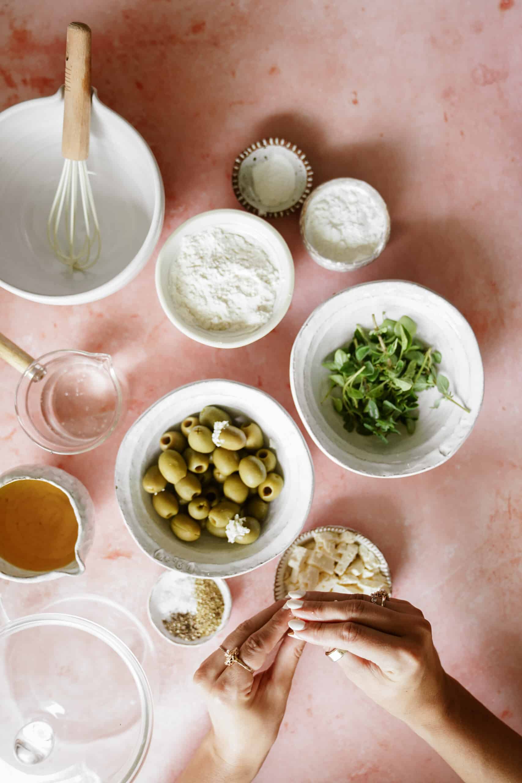 Feta Stuffed Olives (fried)