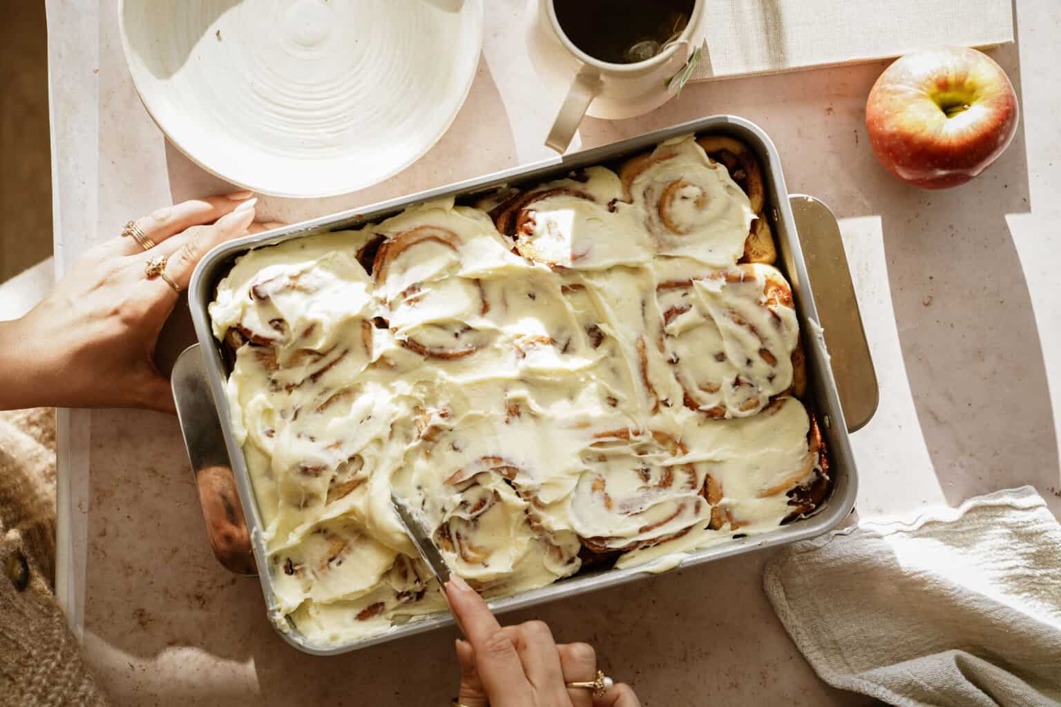 Cinnamon Roll Recipe | FoodByMaria Recipes