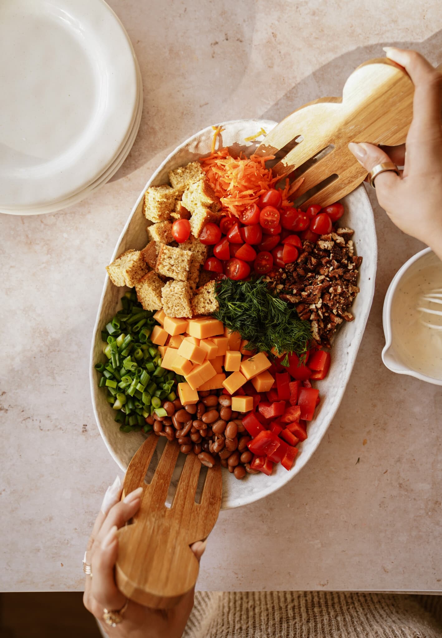 Cornbread Salad | FoodByMaria Recipes