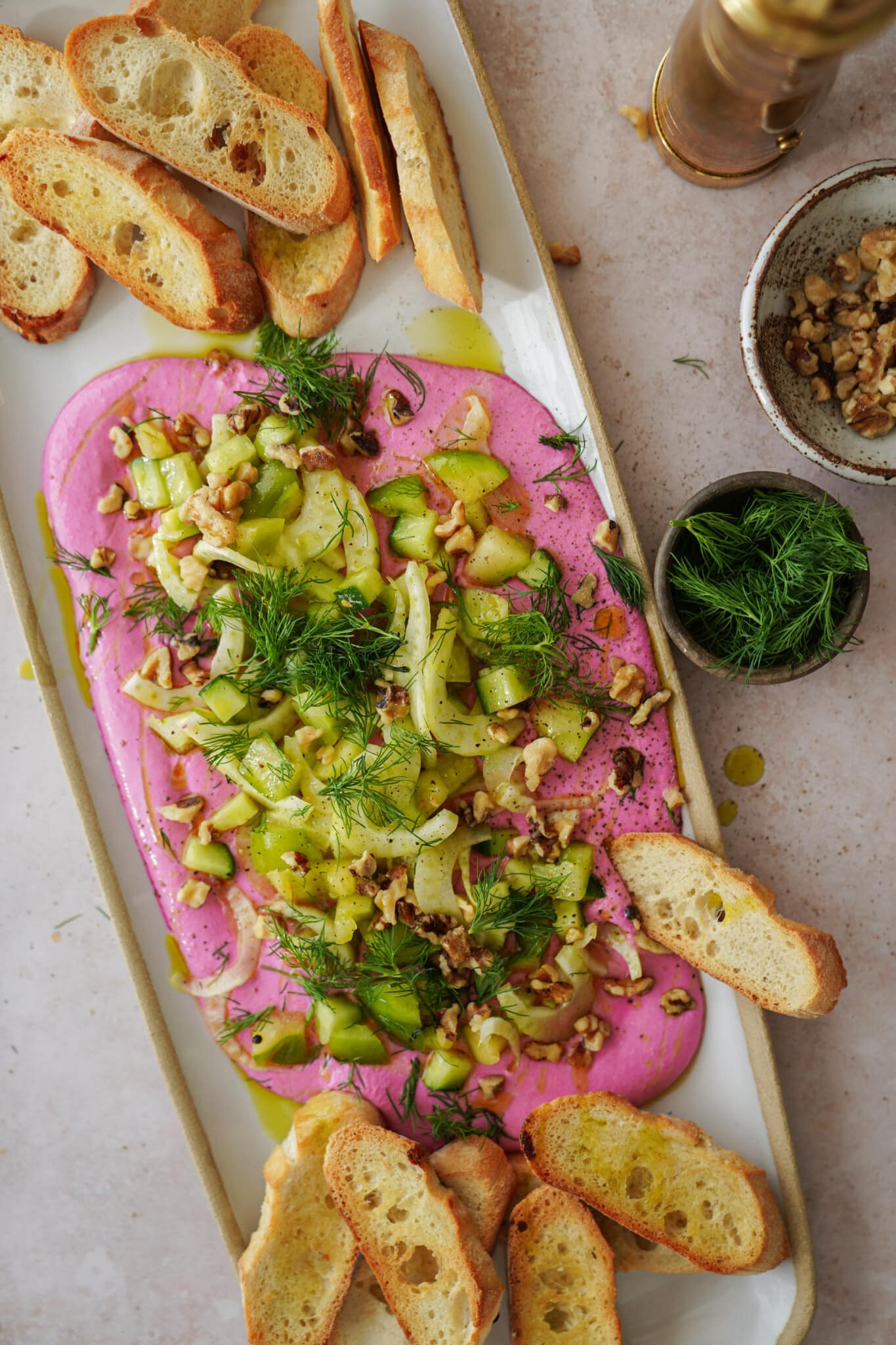 Beet Dip | FoodByMaria Recipes
