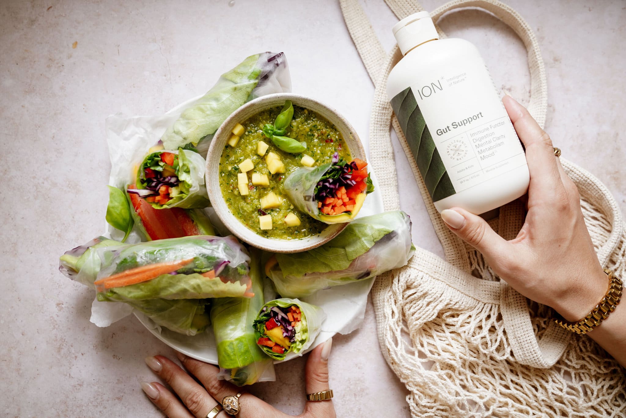 Veggie Spring Rolls | FoodByMaria Recipes