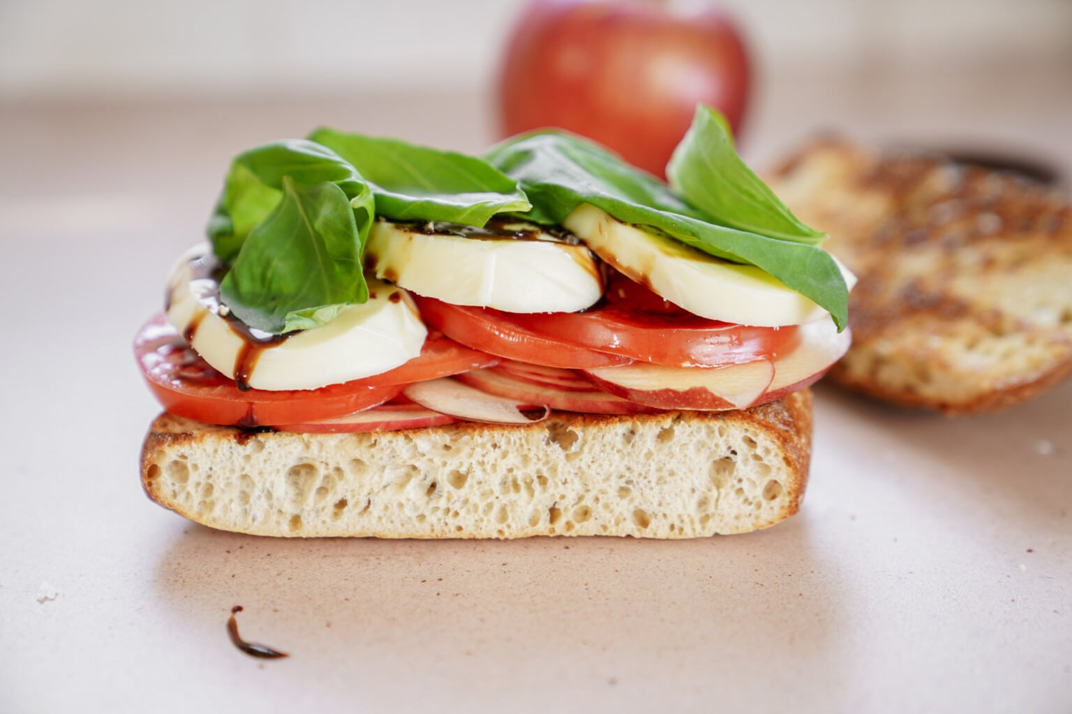 Caprese Sandwich | FoodByMaria Recipes