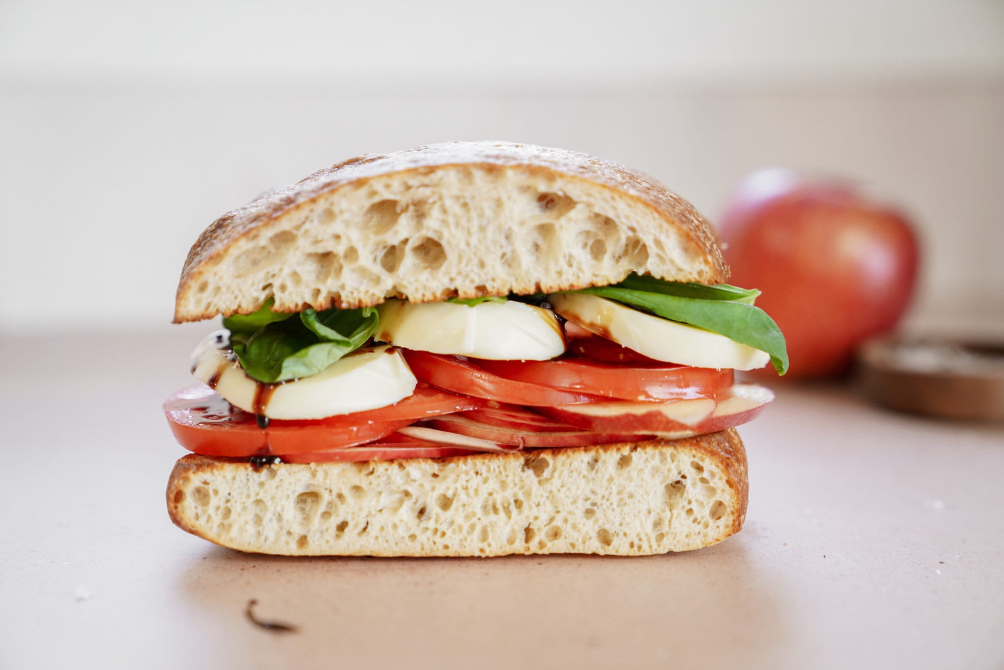Caprese Sandwich | FoodByMaria Recipes