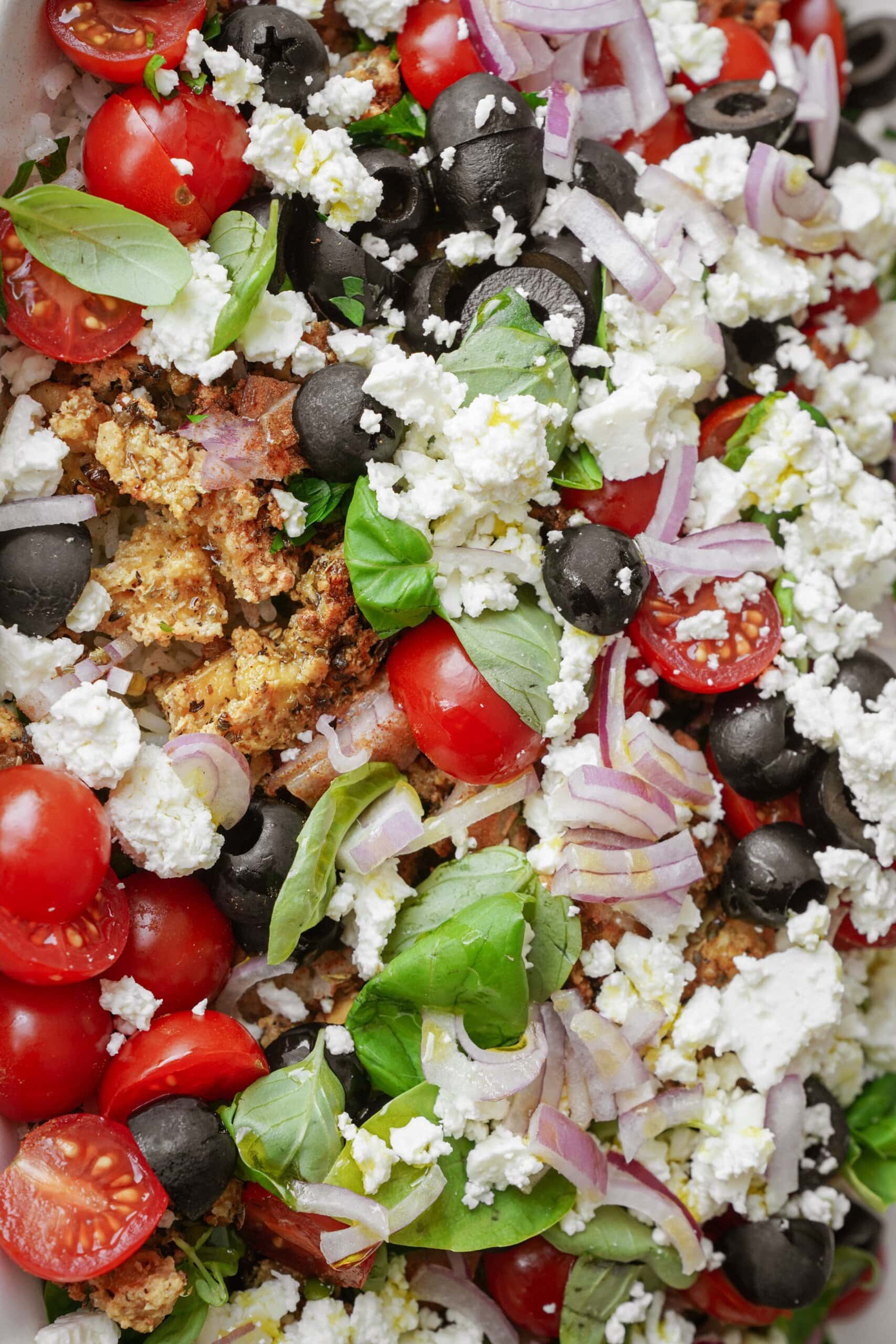 Mediterranean Rice Bowl | FoodByMaria Recipes