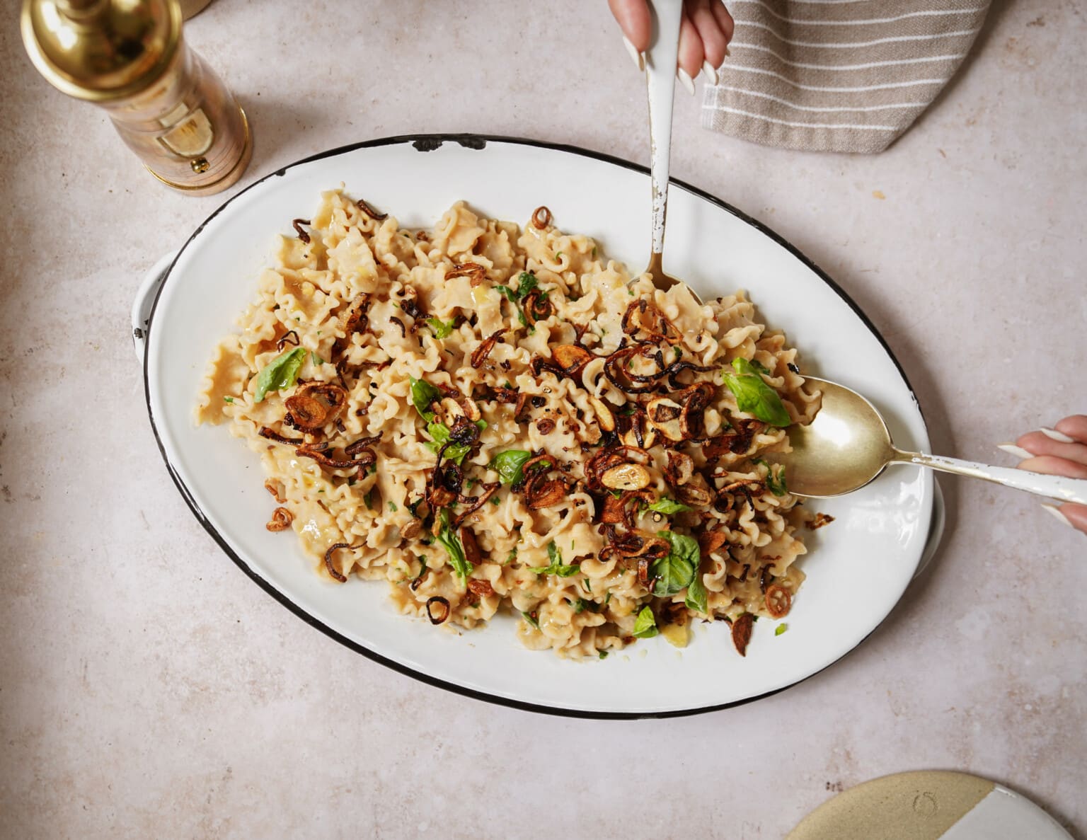 Creamy Gluten Free White Bean Pasta - FoodByMaria