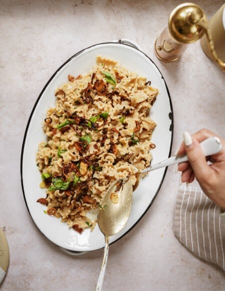 Creamy Gluten Free White Bean Pasta - FoodByMaria
