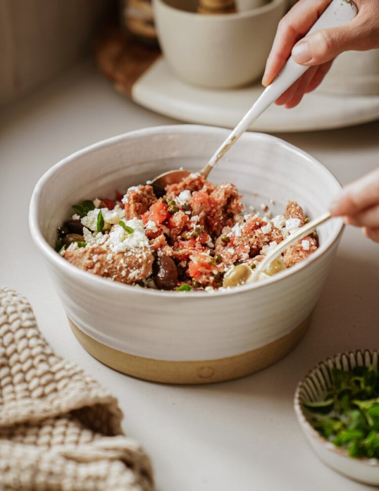 Cretan Dakos Salad Recipe - FoodByMaria