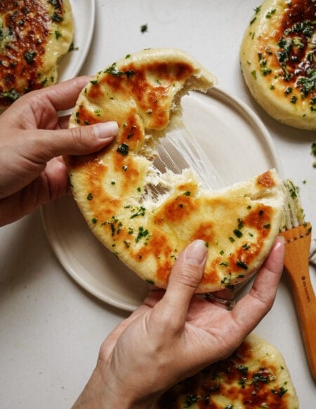 Fluffy Greek Pita Bread