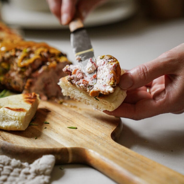 Cranberry Feta Cheese Log
