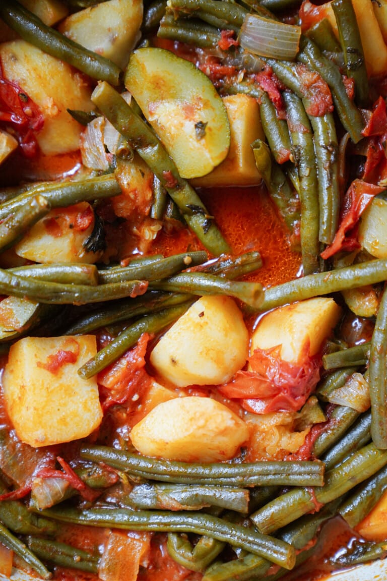 Fasolakia (Greek Green Bean Stew)