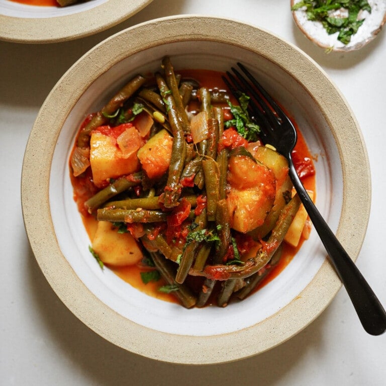 Fasolakia (Greek Green Bean Stew)