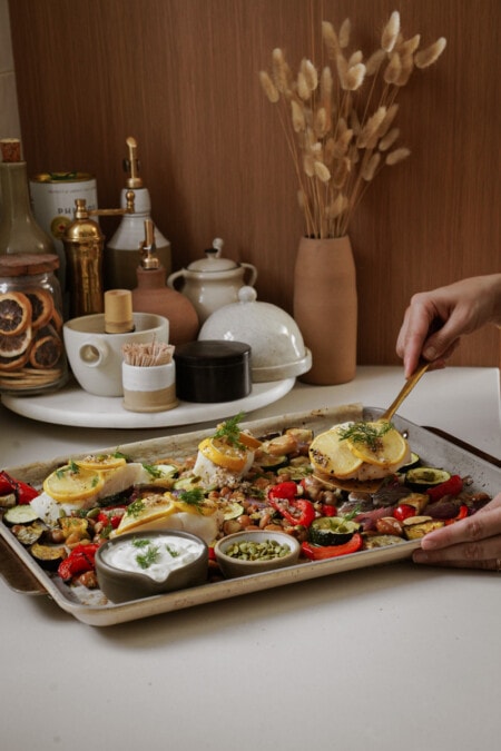 Recipe for Baked Cod (Blue Zone Meal)