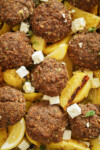 Bifteki (Greek Baked Beef Patties) - FoodByMaria