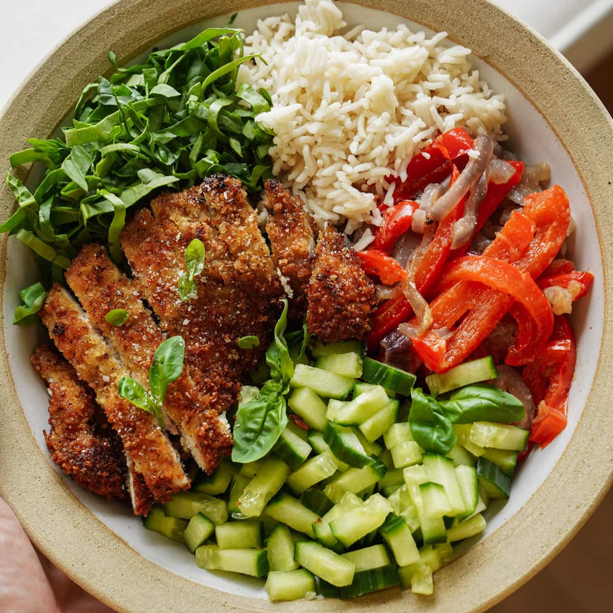Fried Chicken Cutlet Bowl