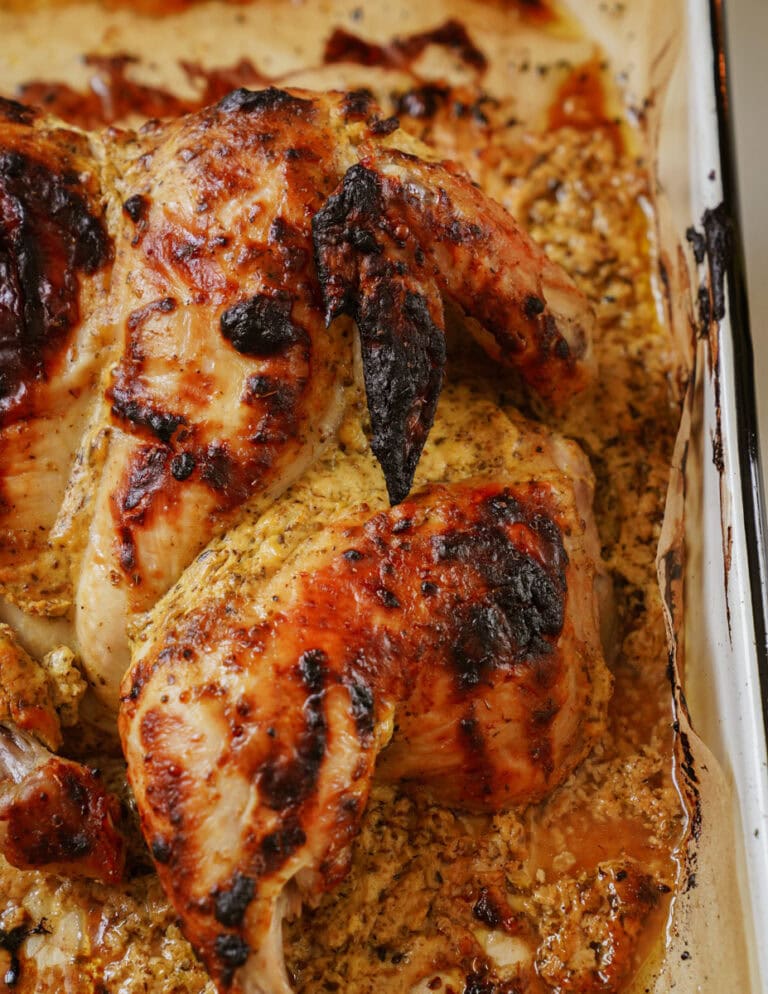 Roasted Spatchcock Chicken