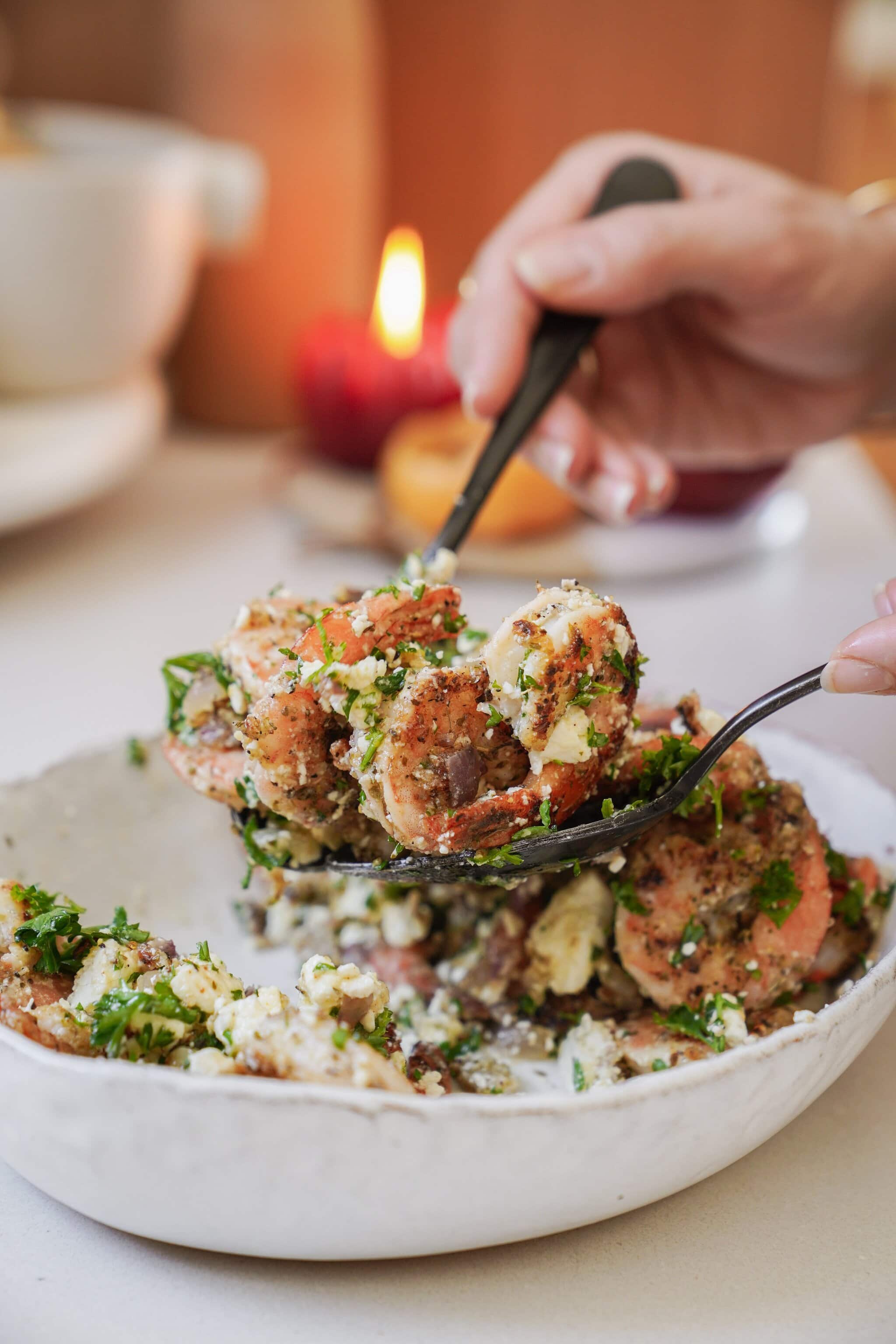 Pan Fried Shrimp