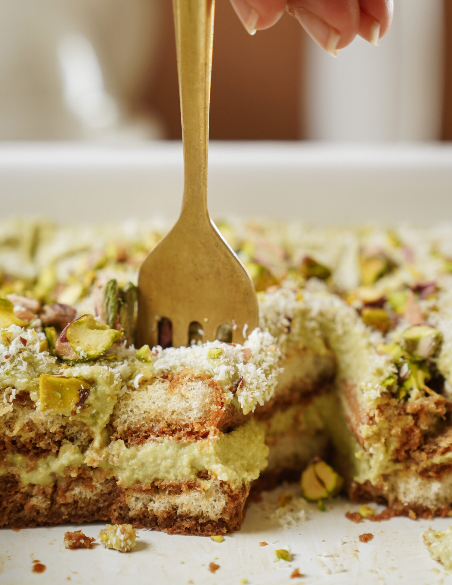 Pistachio Tiramisu