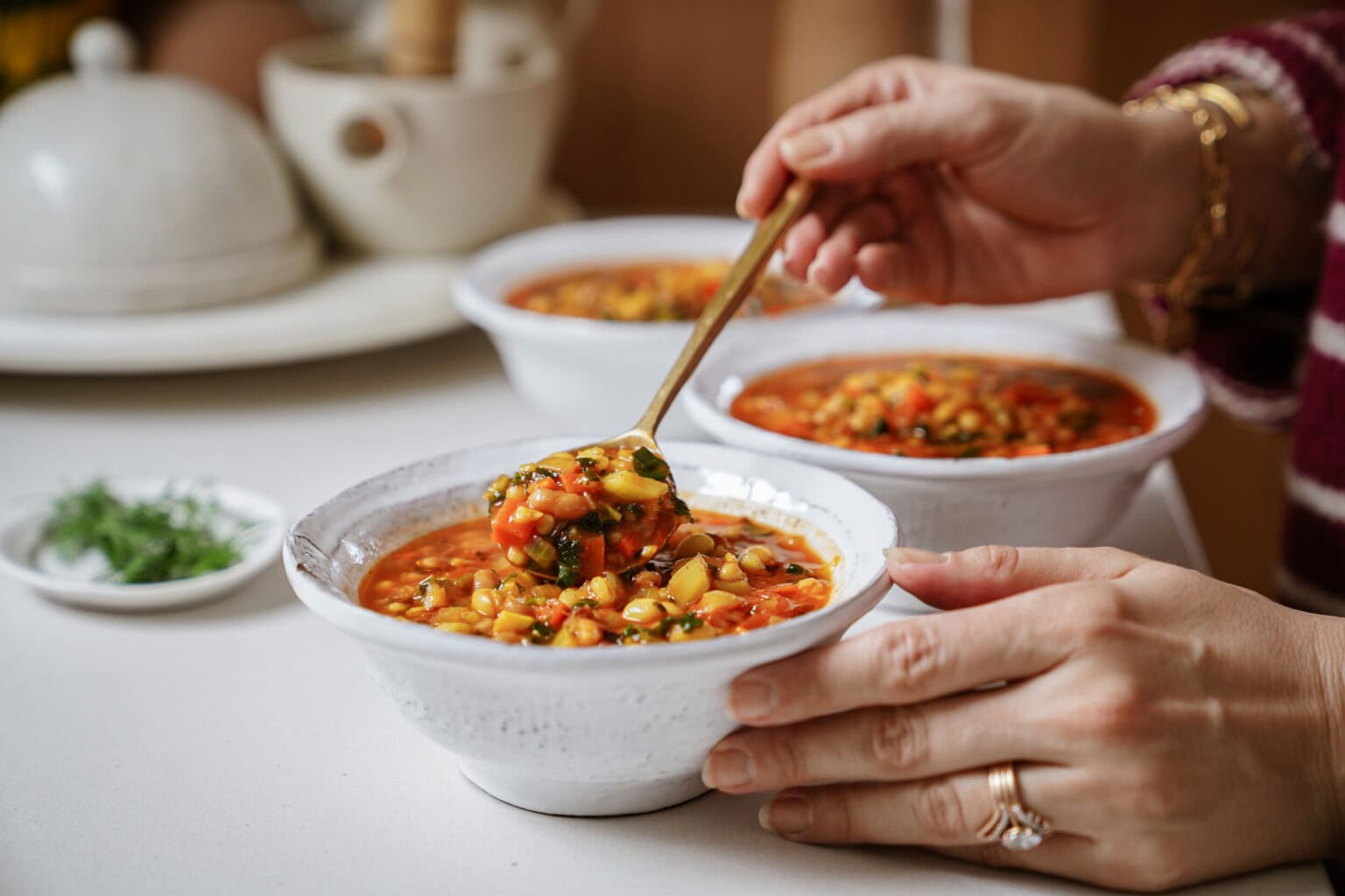 Blue Zone Minestrone Soup